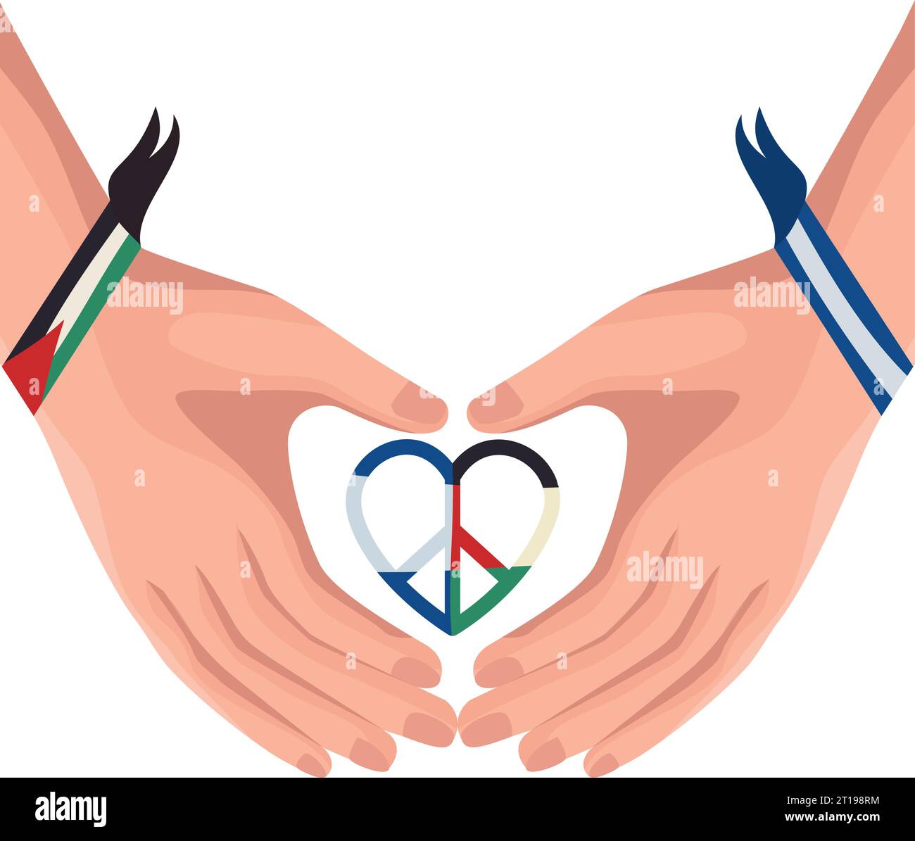 palestine and israel protecting the peace Stock Vector Image & Art - Alamy