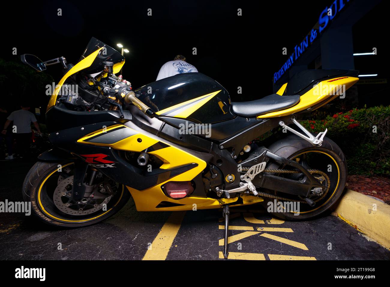 Suzuki Sport Bikes Yellow
