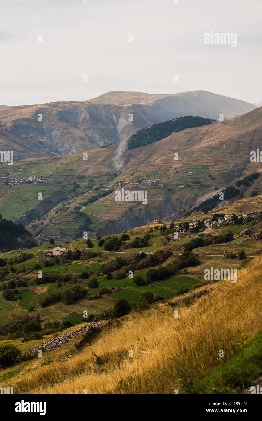 Mont Genevre pass route, italian/french alps Stock Photo - Alamy
