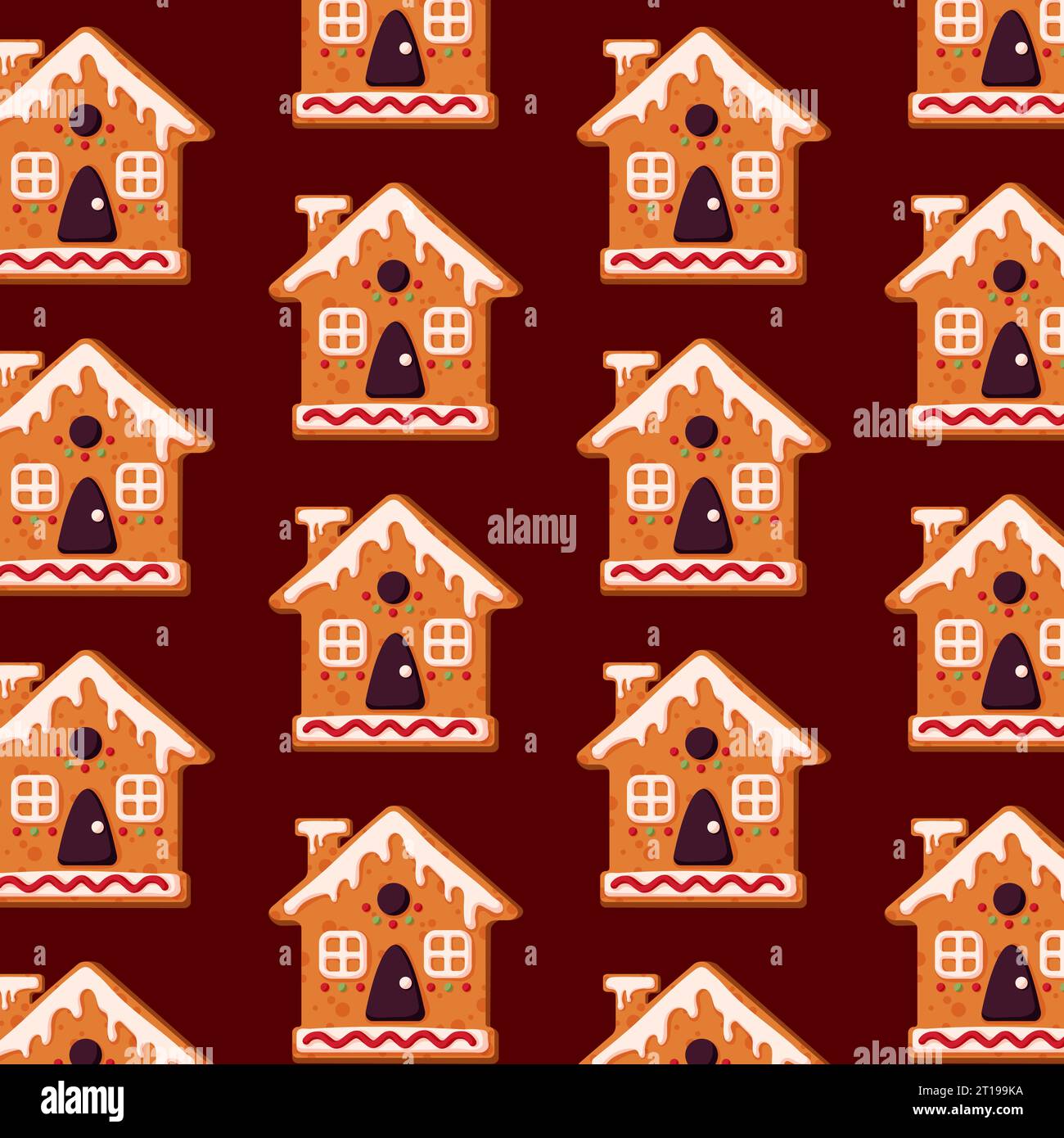 Illustration gingerbread house hi-res stock photography and images - Alamy
