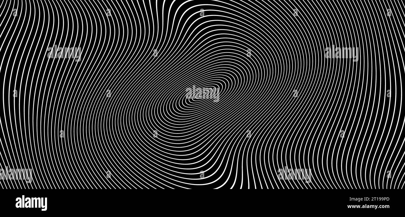 Hypnosis, hypnotic spiral line pattern. Circles patroon. Volute, spiral ...