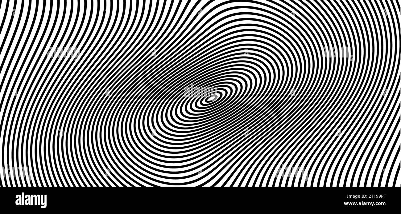 Hypnosis, hypnotic spiral line pattern. Circles patroon. Volute, spiral ...