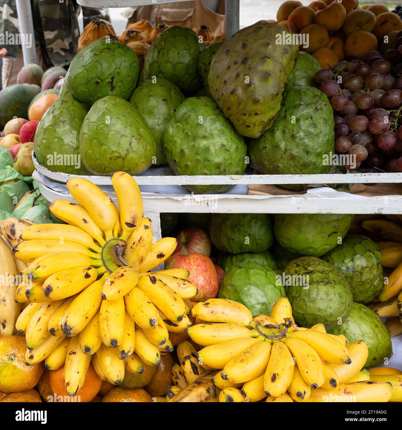 Fruit market stall peru hi-res stock photography and images - Alamy