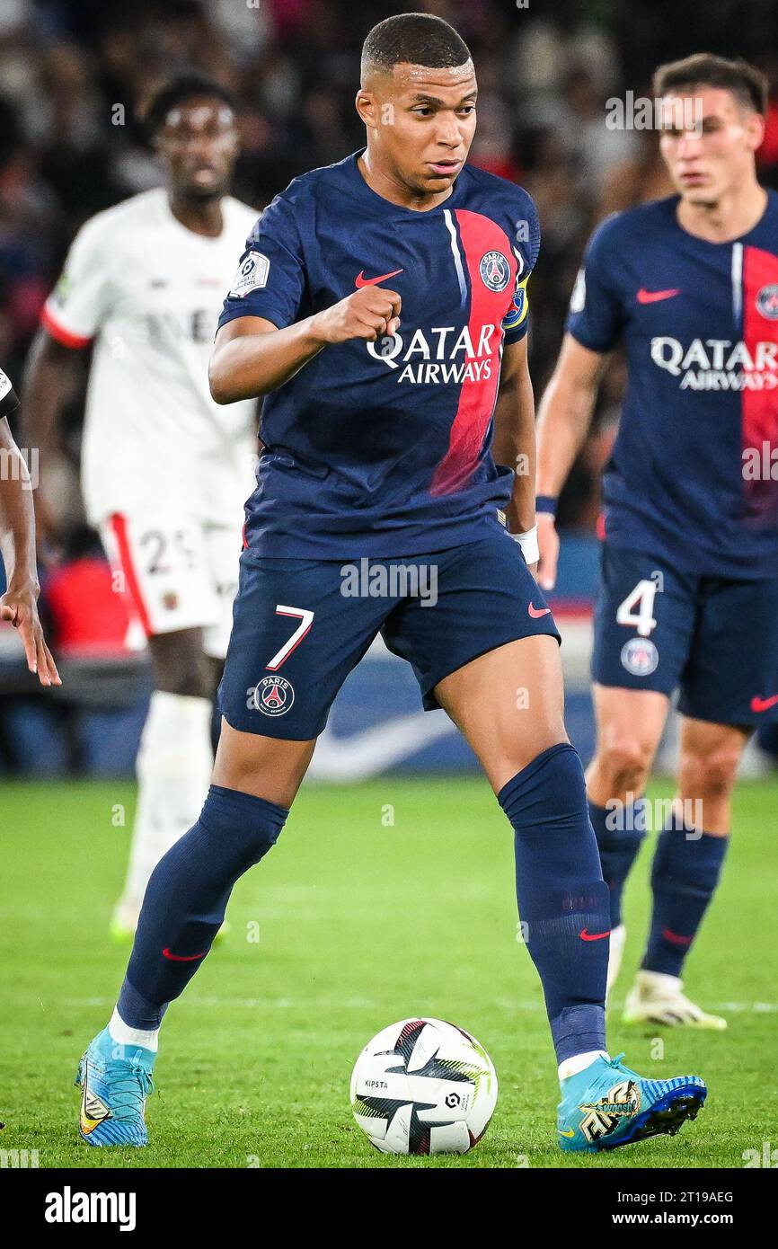 Paris France 15th Sep 2023 Kylian MBAPPE Of PSG During The French Paris France 15th Sep 2023 Kylian MBAPPE Of PSG During The French