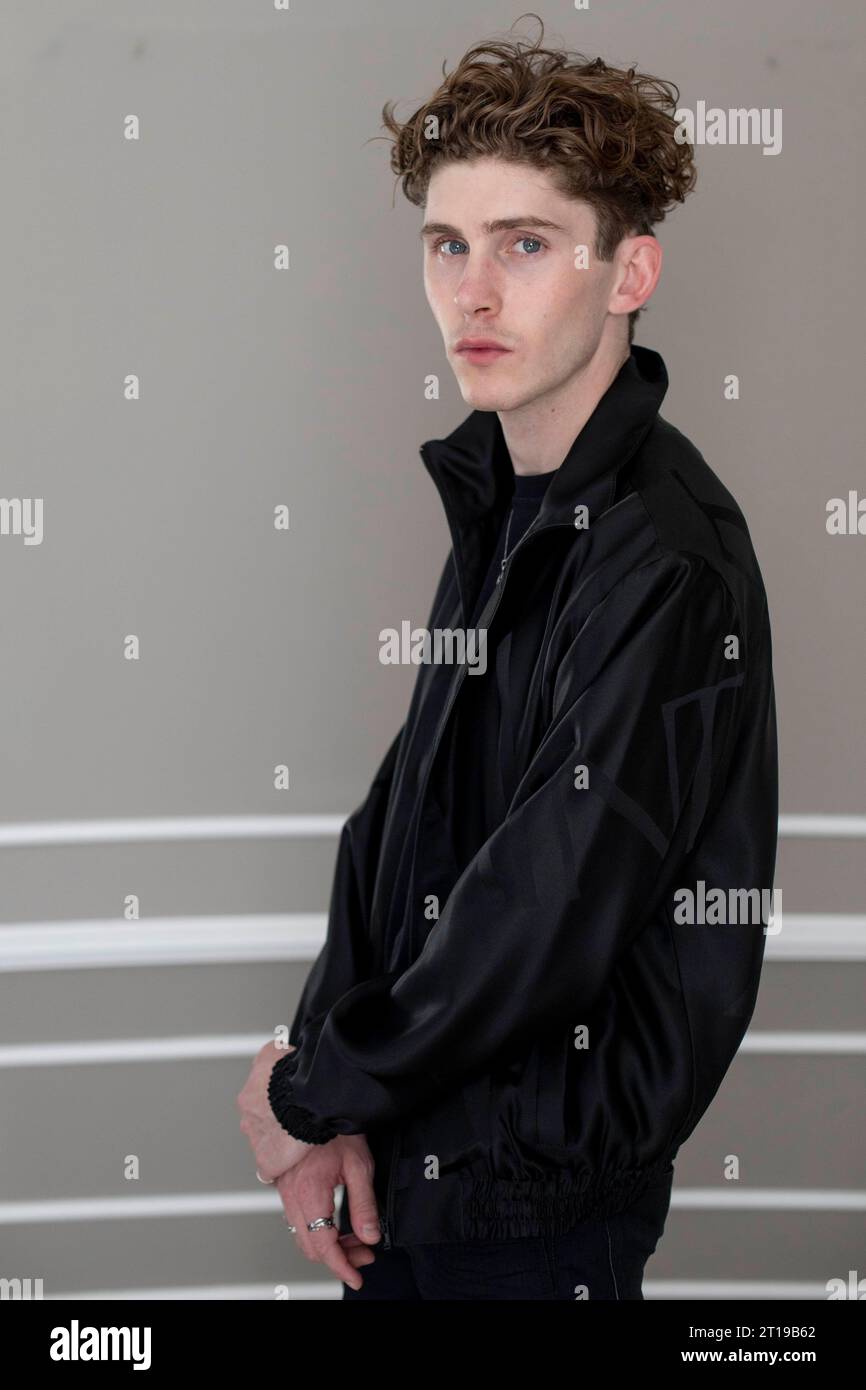 Fionn O'Shea poses during 71st San Sebastian International Film ...