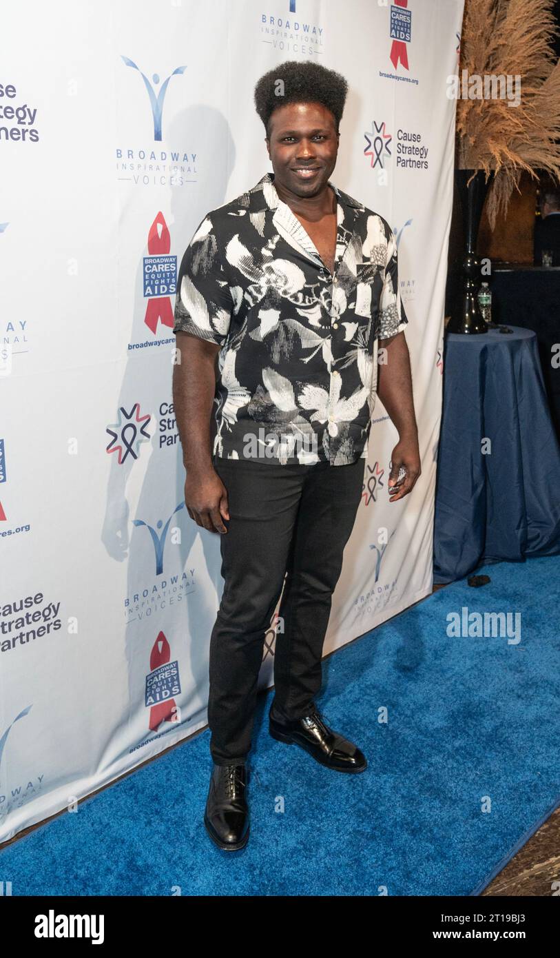 Joshua Henry attends Broadway inspirational voices Hope in Harmony ...