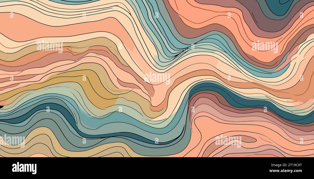 Hiking geo trail Stock Vector Images - Alamy