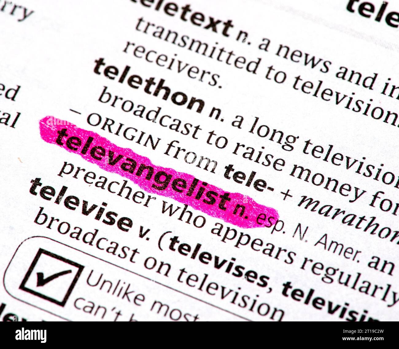 Televangelist hi-res stock photography and images - Alamy