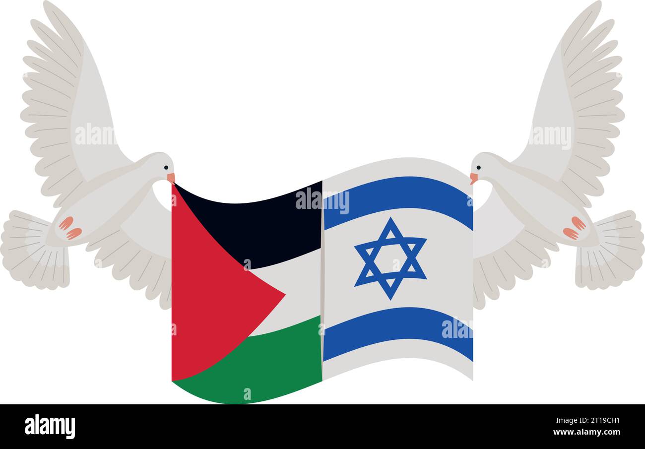 palestine and israel peace Stock Vector Image & Art - Alamy