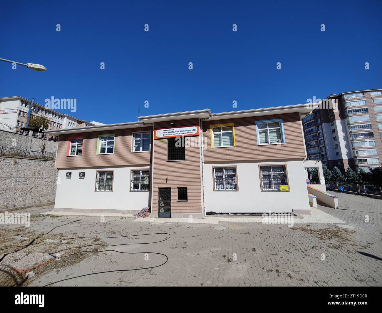 Ankara, Turkey, October 12, 2023: Hayme Ana Vocational and Technical ...