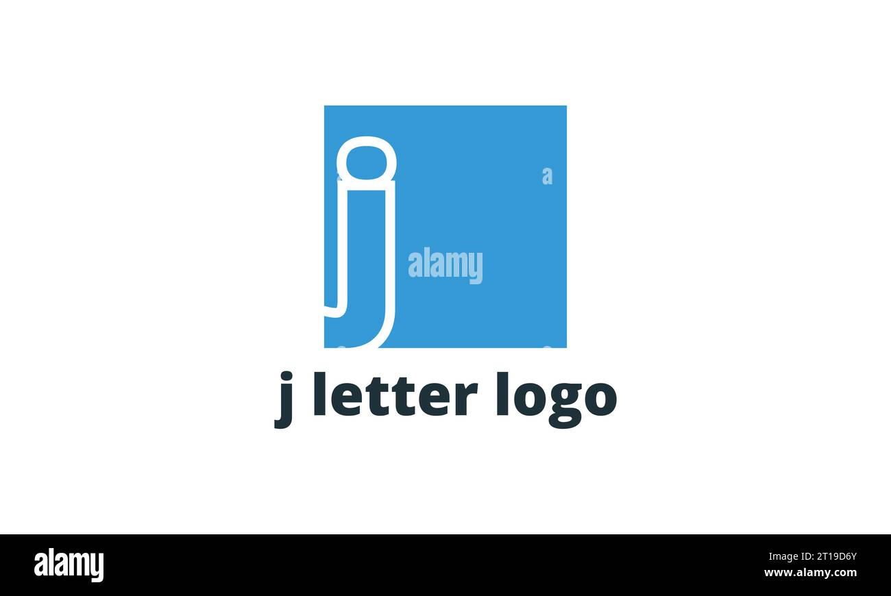 J letter logo design Stock Vector Image & Art - Alamy