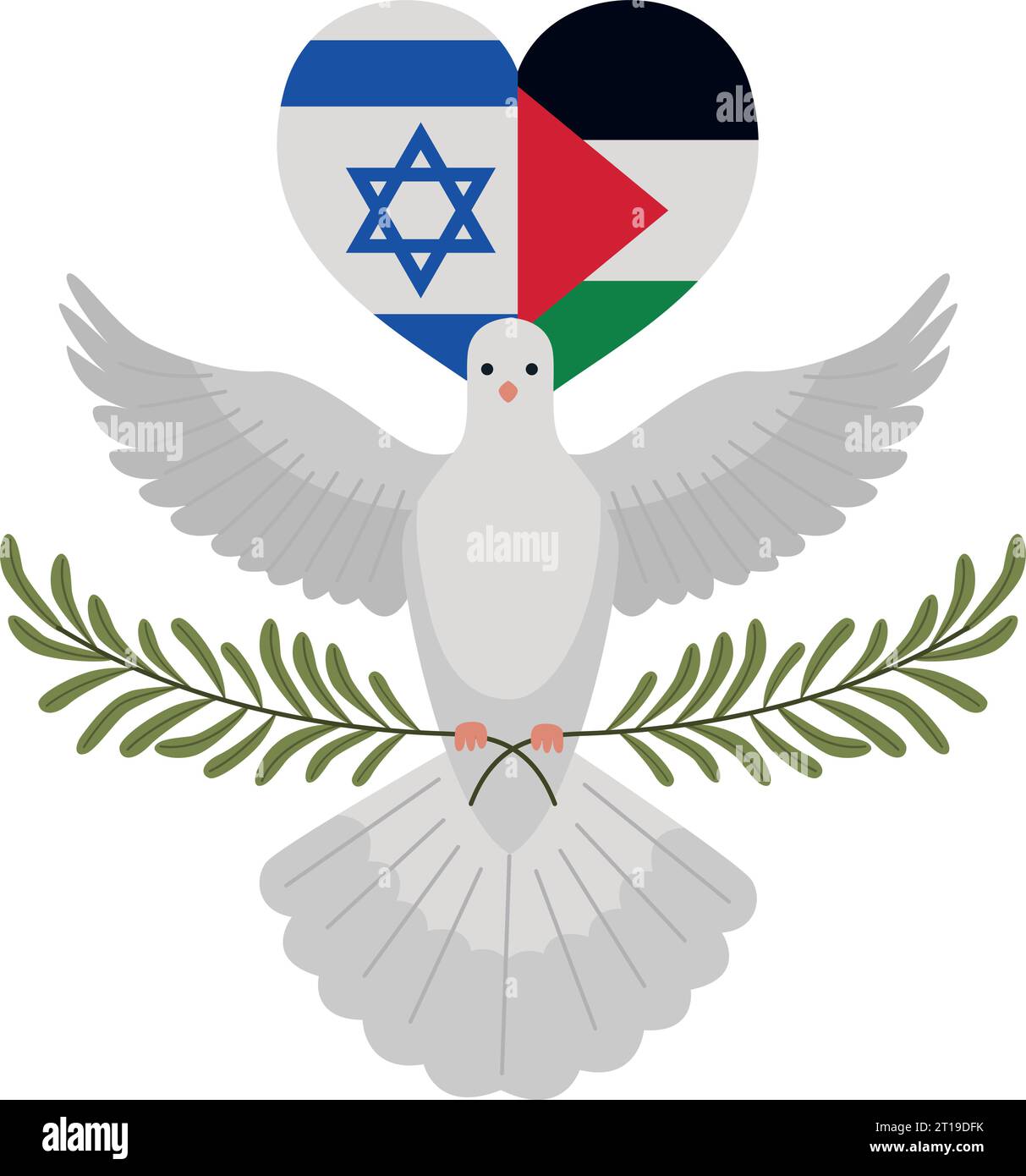 Israel palestine love Stock Vector Images - Alamy