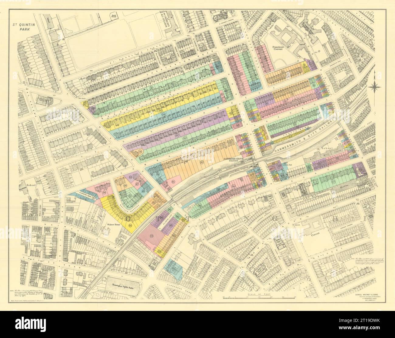 St Quintin Estate. Oxford Gardens. North Kensington. Ladbroke Grove ...