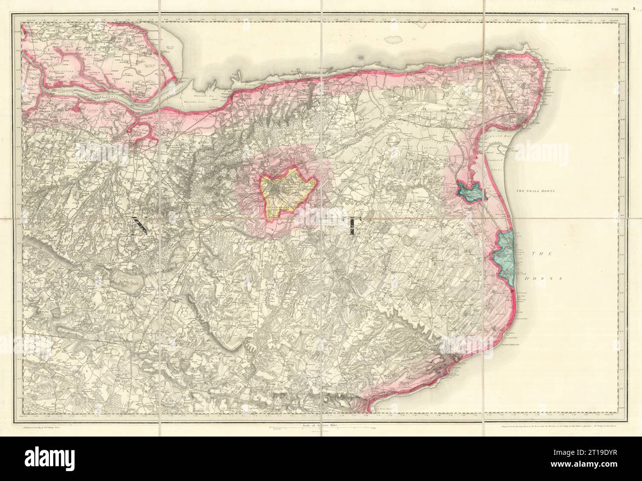1819 map hi-res stock photography and images - Alamy
