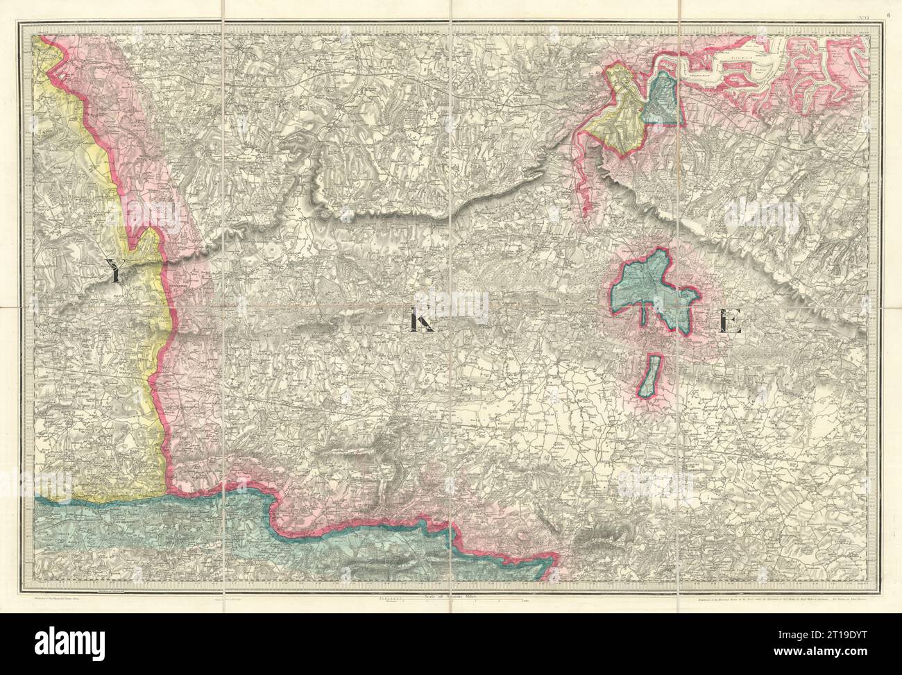 1819 map hi-res stock photography and images - Alamy