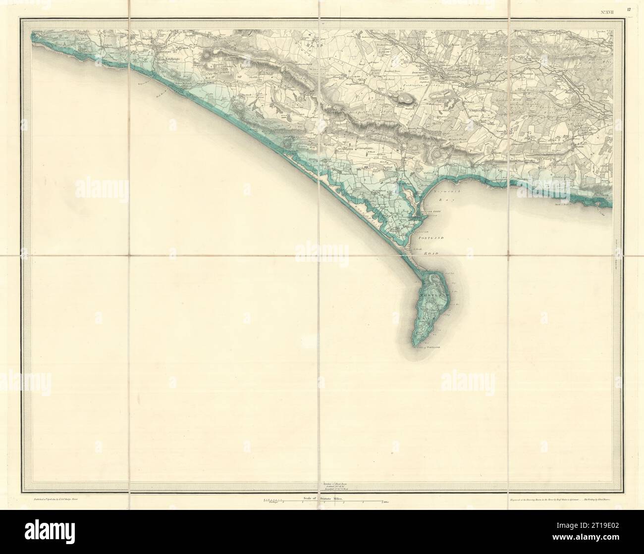 Weymouth map hi-res stock photography and images - Alamy