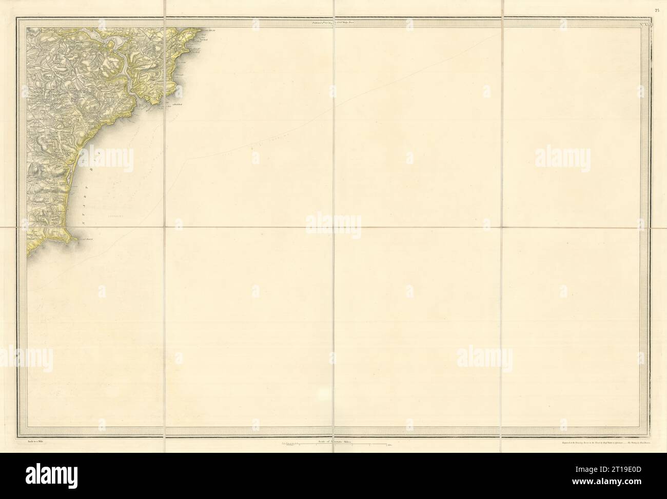 Map of dartmouth hi-res stock photography and images - Alamy
