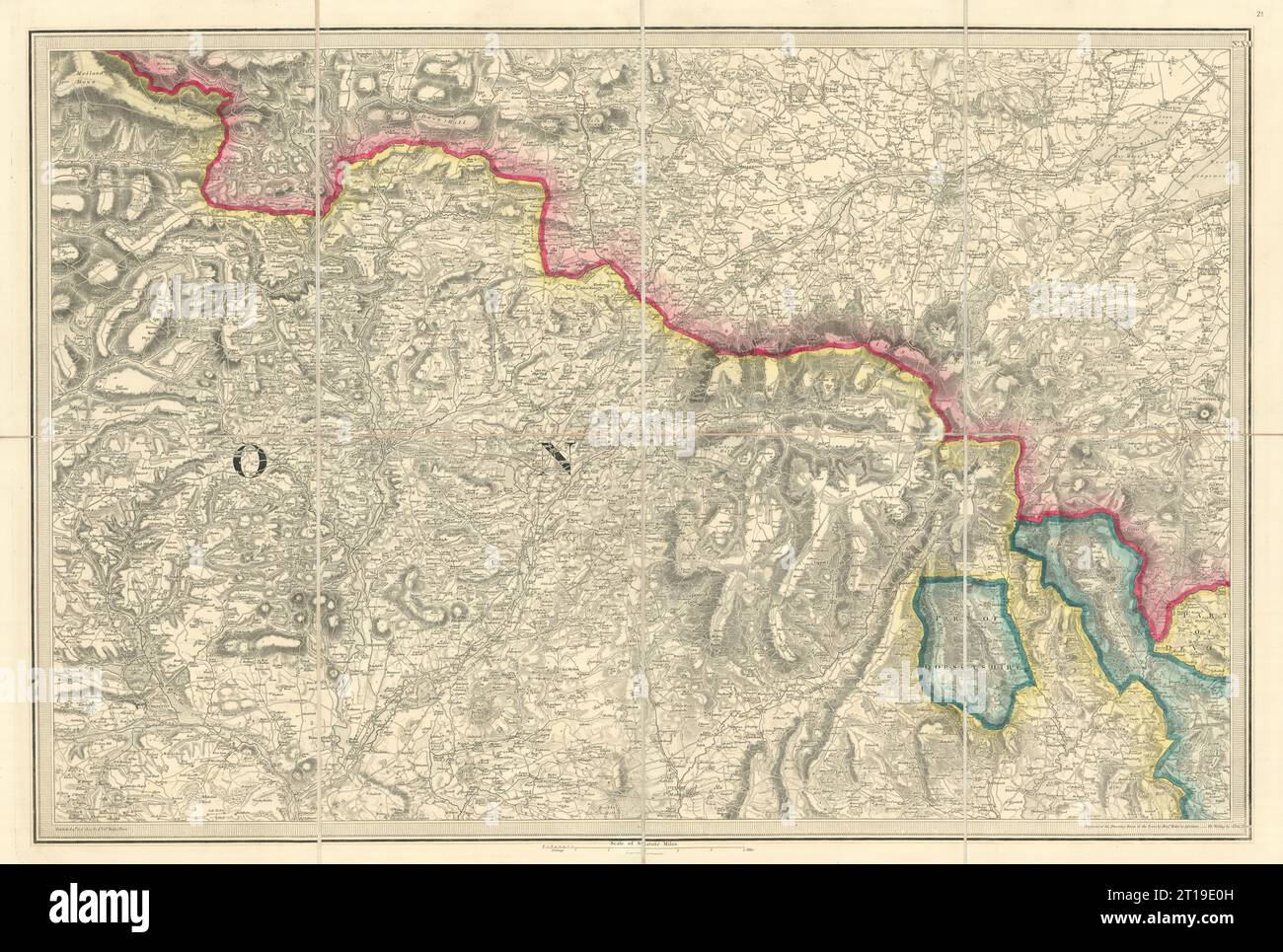 Map of chard hi-res stock photography and images - Alamy