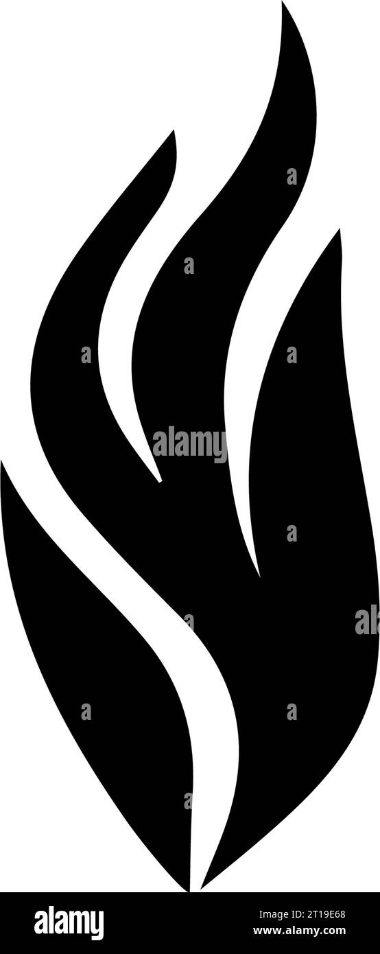 A set of pictograms depicts icons related to the theme of fire. The ...