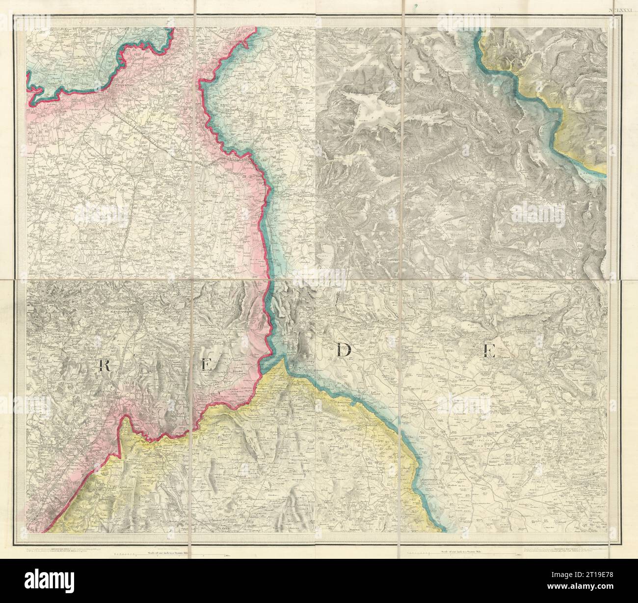 OS #81 Derbyshire Peak District & Cheshire Golden Triangle. Stockport ...