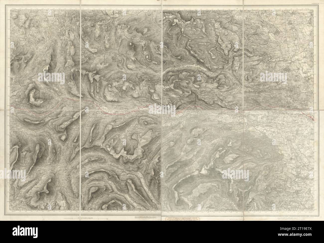 Leyburn map hi-res stock photography and images - Alamy