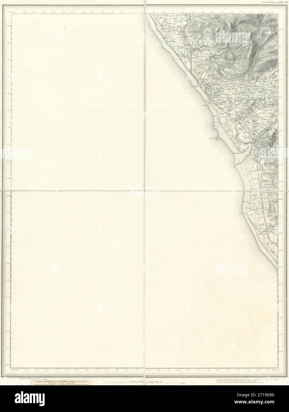 OS #99 Cumbria Coast. Gosforth Ravenglass Sellafield Bootle Copeland ...