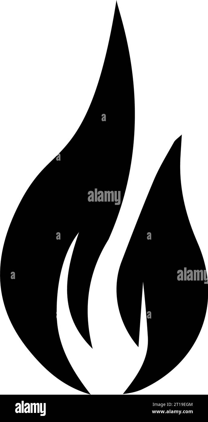 A set of pictograms depicts icons related to the theme of fire. The ...