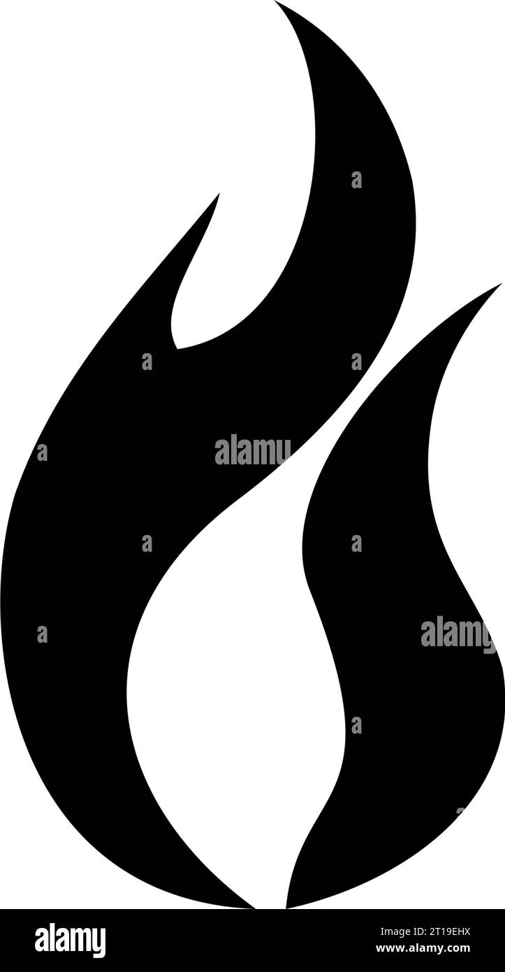 A set of pictograms depicts icons related to the theme of fire. The ...