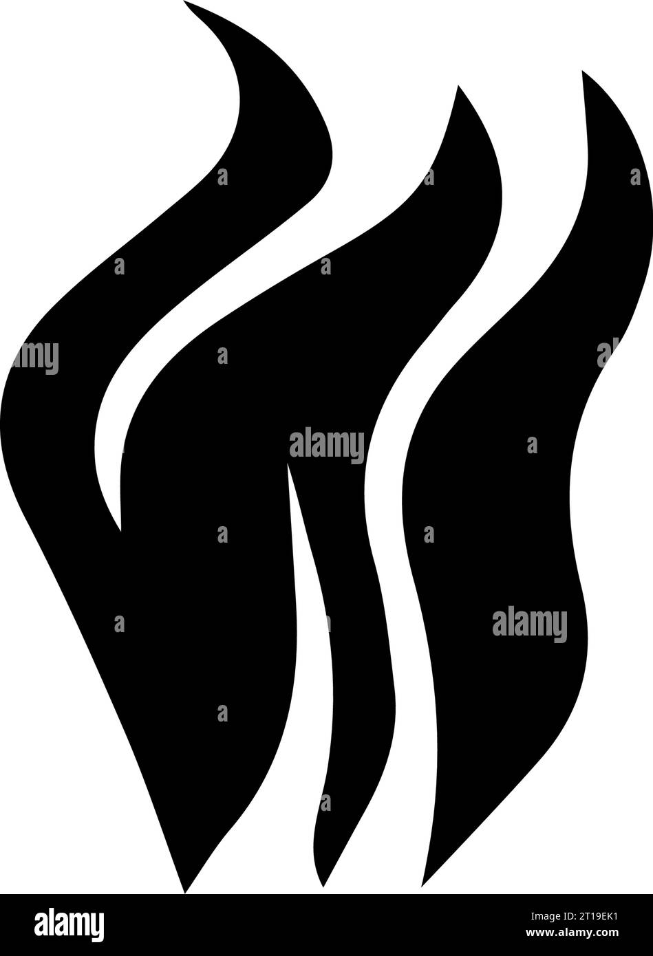 A set of pictograms depicts icons related to the theme of fire. The ...