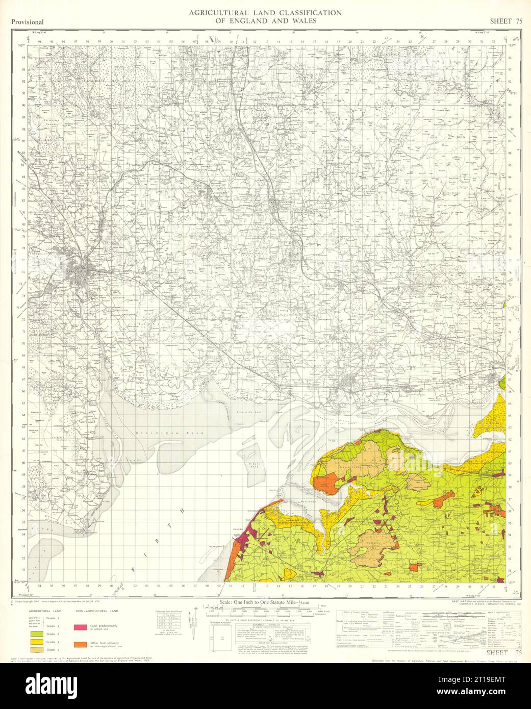 Dumfries map hi-res stock photography and images - Alamy