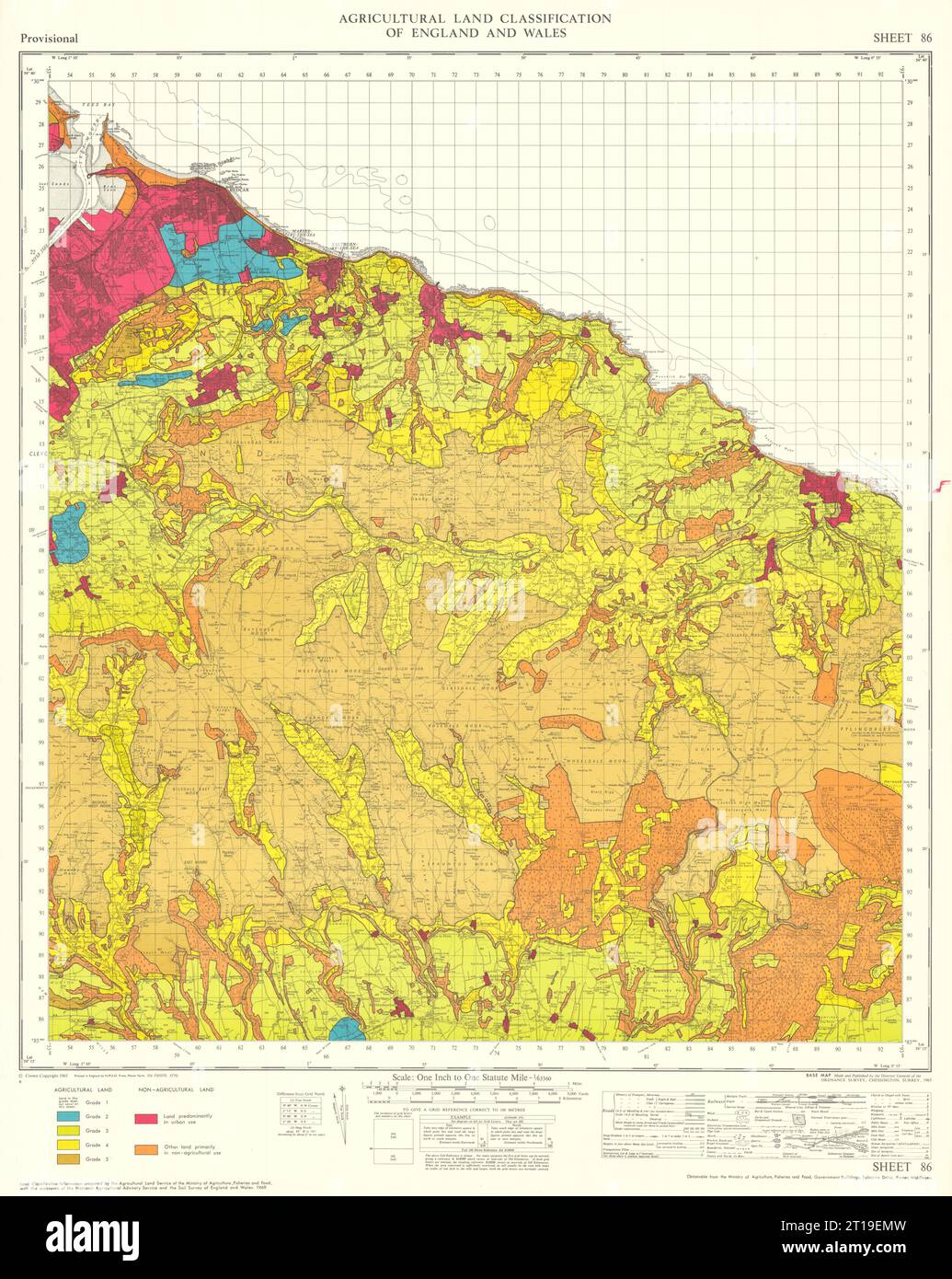 Redcar map hi-res stock photography and images - Alamy