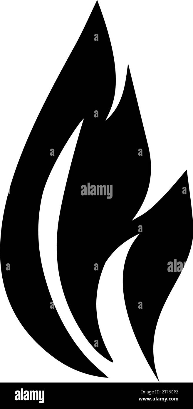 A set of pictograms depicts icons related to the theme of fire. The ...