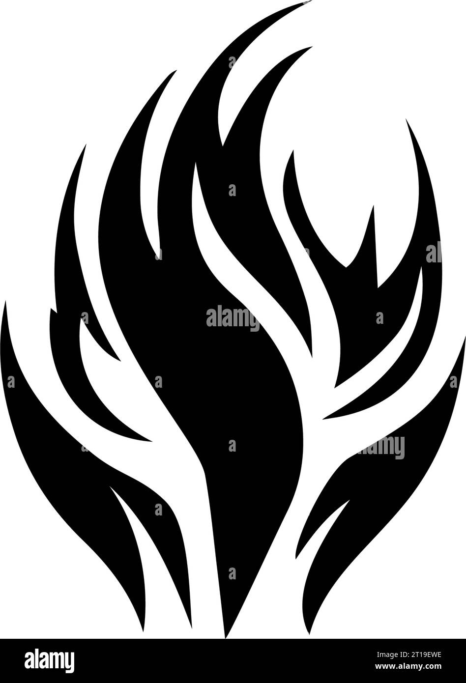 A set of pictograms depicts icons related to the theme of fire. The ...