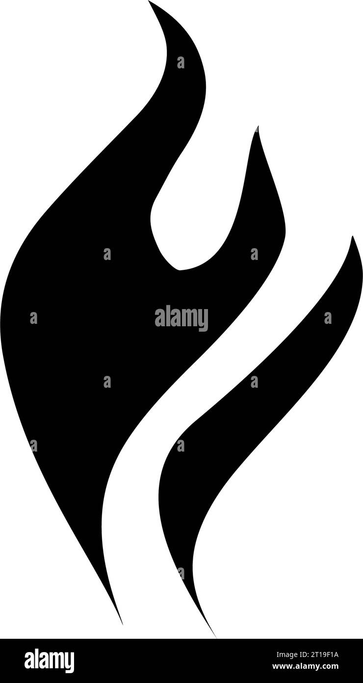 A set of pictograms depicts icons related to the theme of fire. The ...