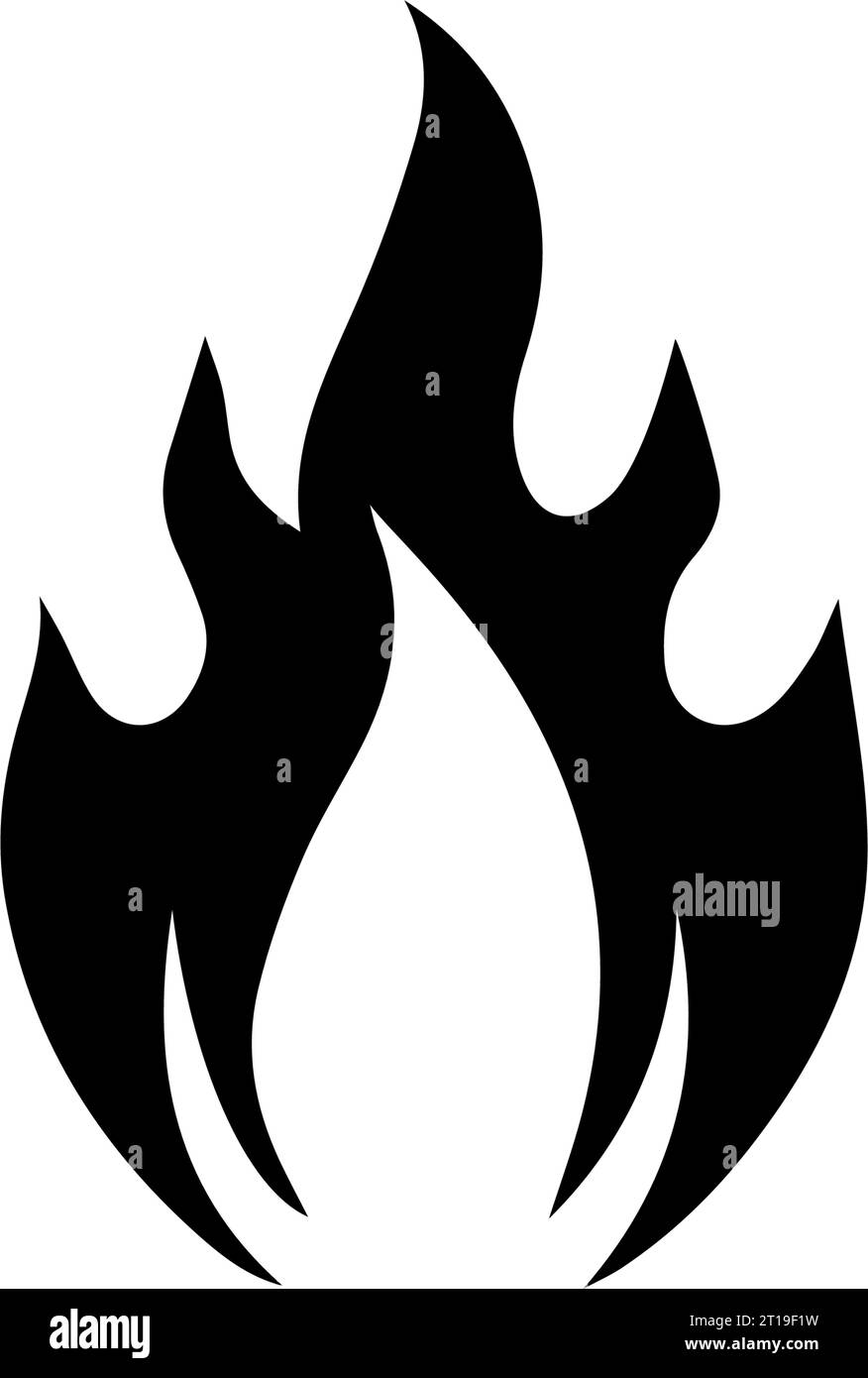 A set of pictograms depicts icons related to the theme of fire. The ...