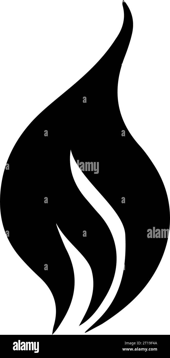 A set of pictograms depicts icons related to the theme of fire. The ...
