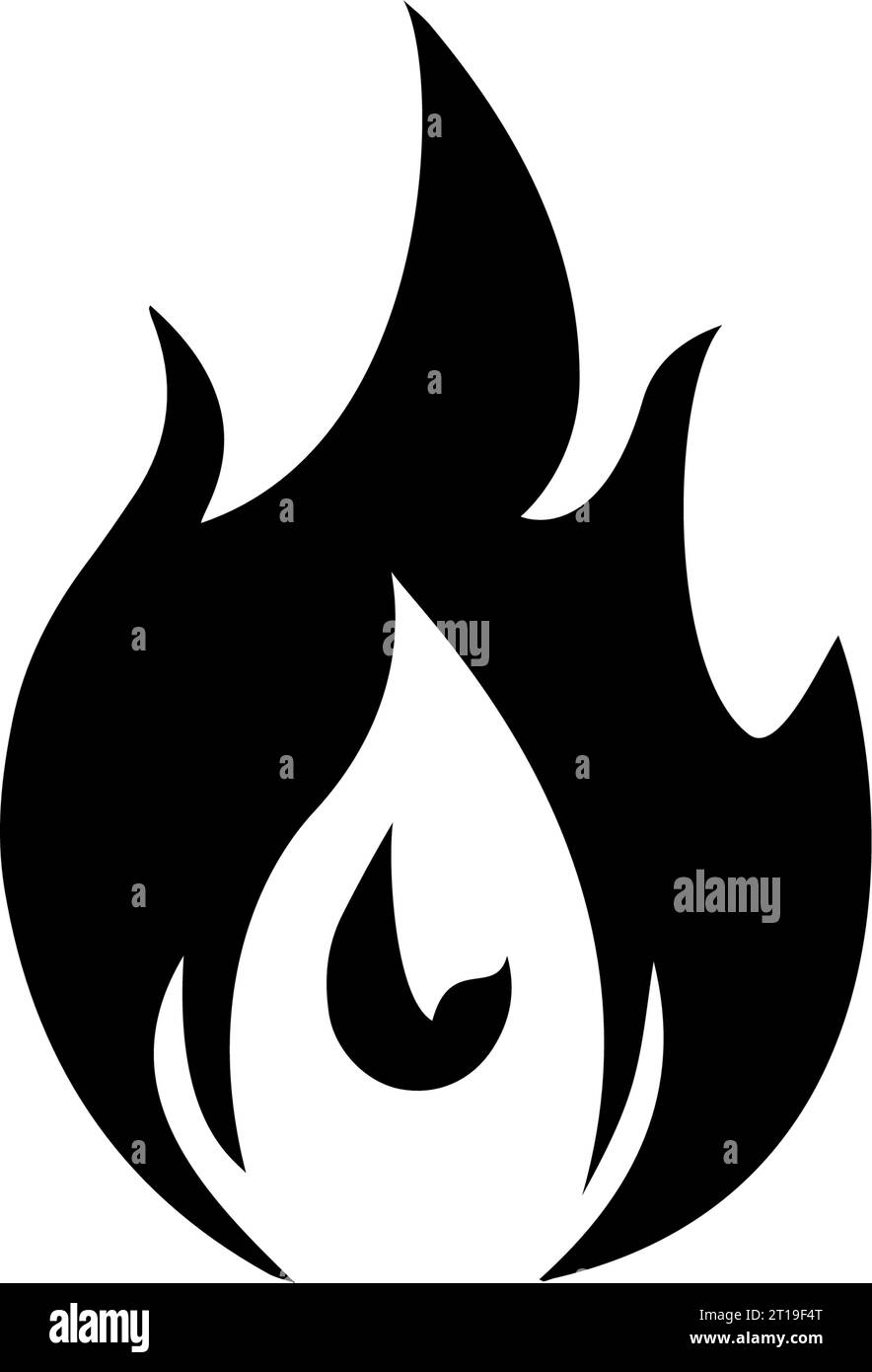 A set of pictograms depicts icons related to the theme of fire. The ...