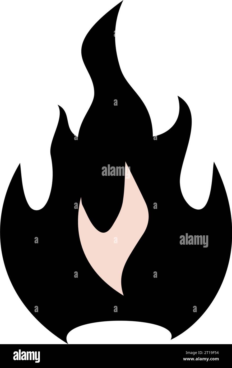 A set of pictograms depicts icons related to the theme of fire. The ...