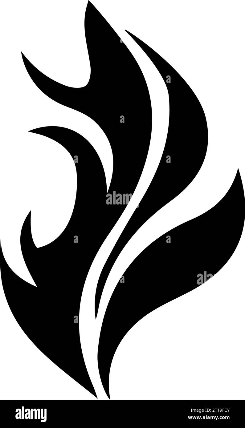 A set of pictograms depicts icons related to the theme of fire. The ...