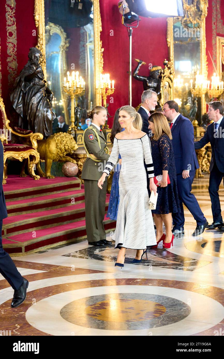 Madrid. Spain. 20231012, King Felipe VI of Spain, Queen Letizia of ...