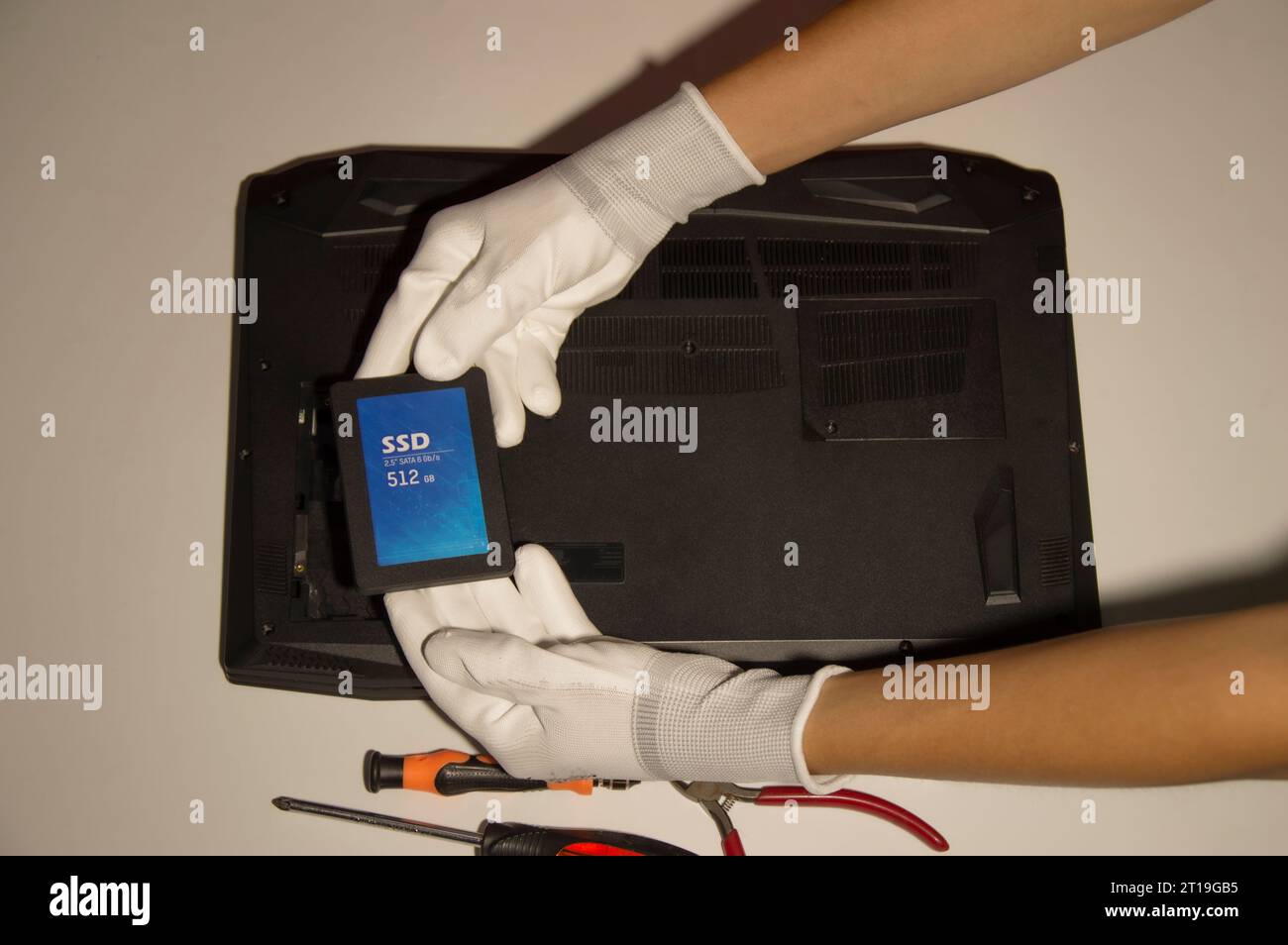 Changing disk hi-res stock photography and images - Alamy
