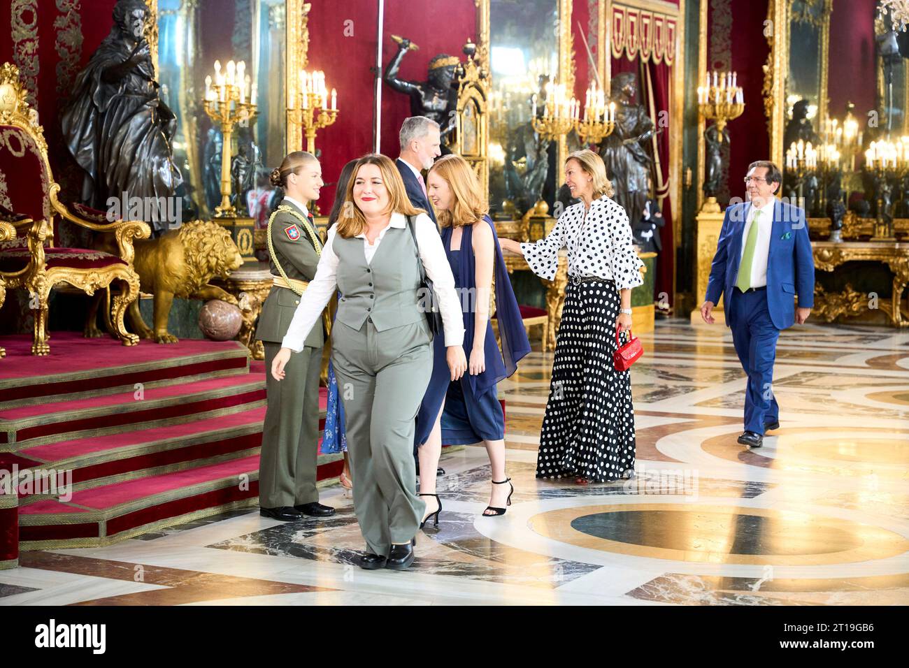 Madrid. Spain. 20231012, King Felipe VI of Spain, Queen Letizia of ...