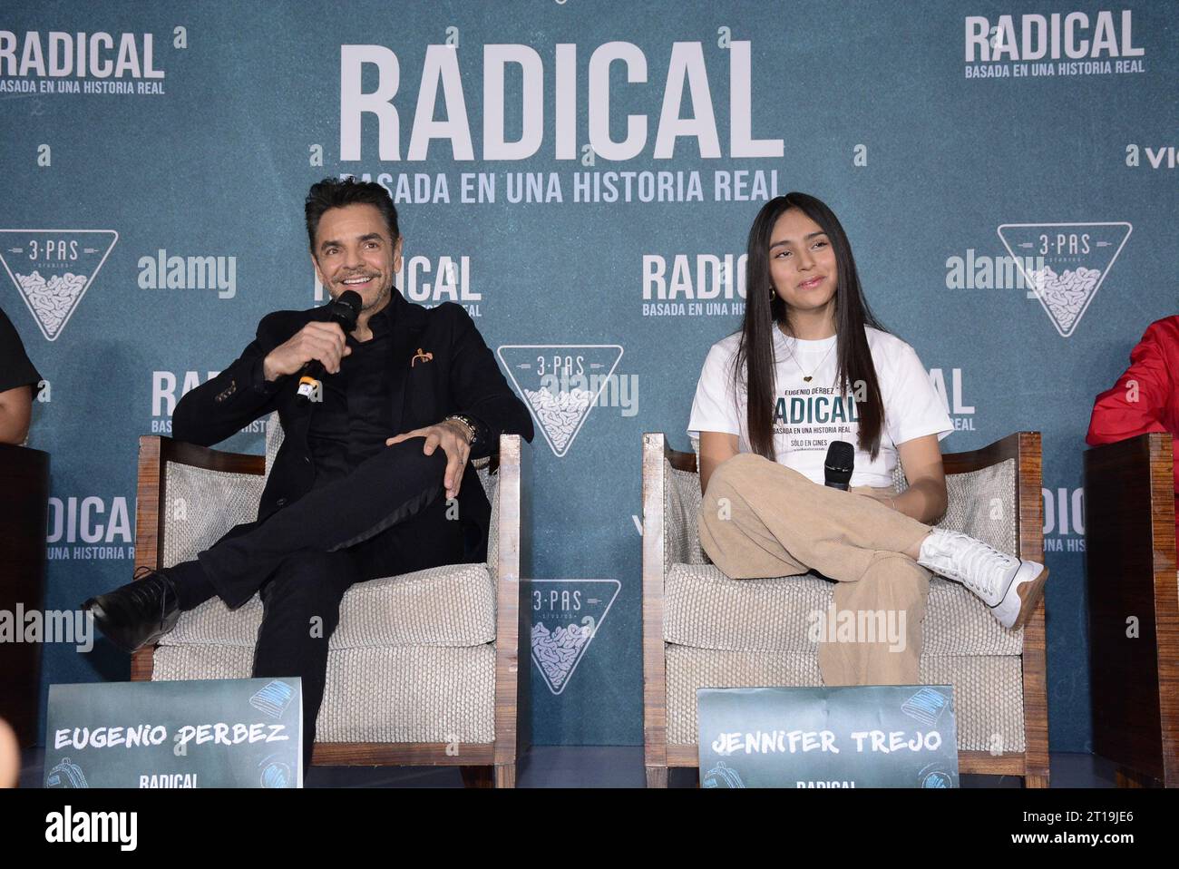 October 10, 2023, Mexico City, Mexico: Actor Eugenio Derbez and ...
