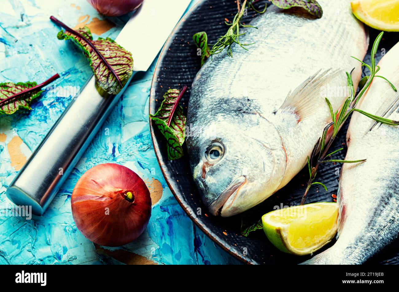 Raw dorado fish hi-res stock photography and images - Alamy