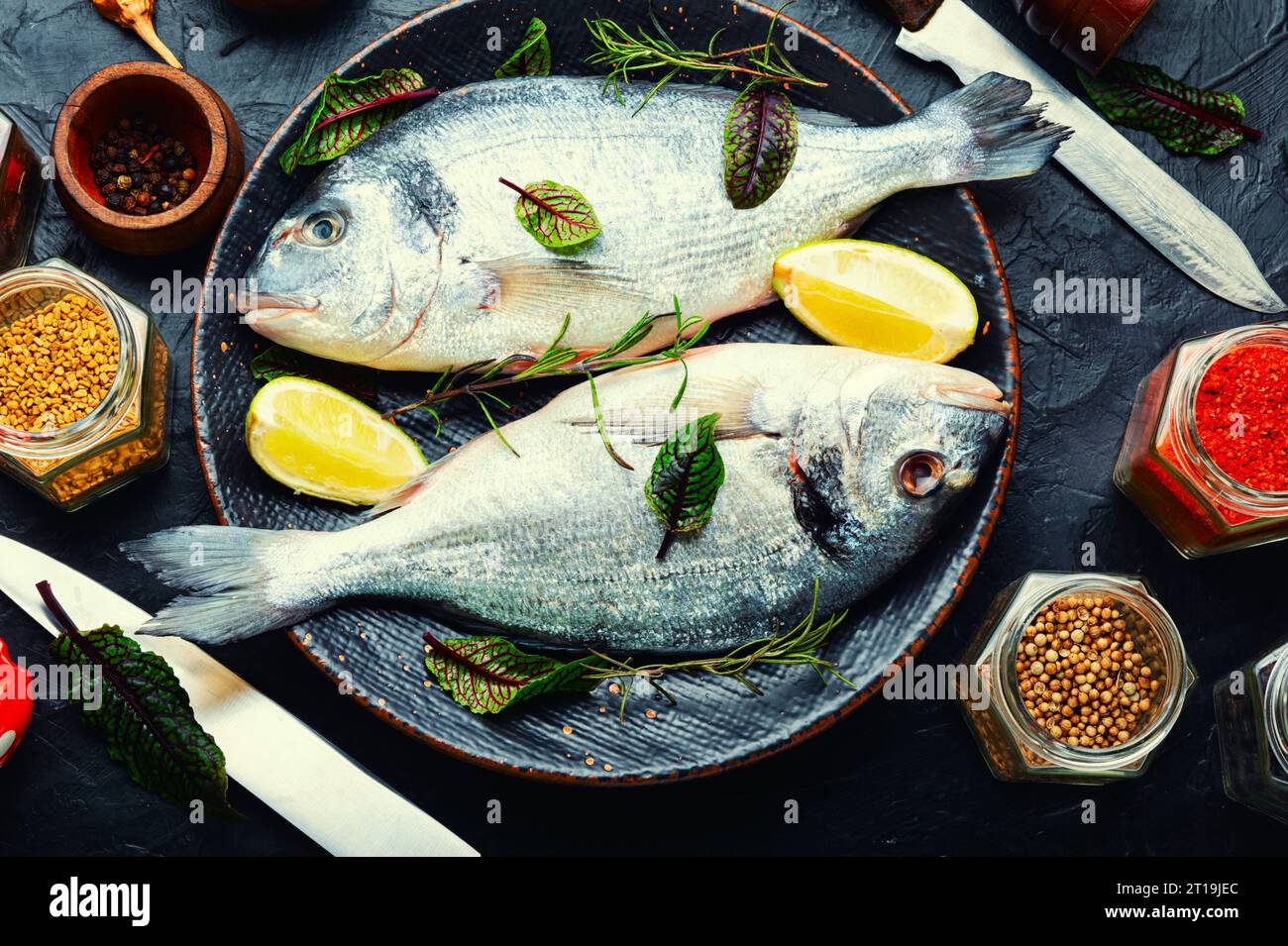 Raw dorado fish hi-res stock photography and images - Alamy