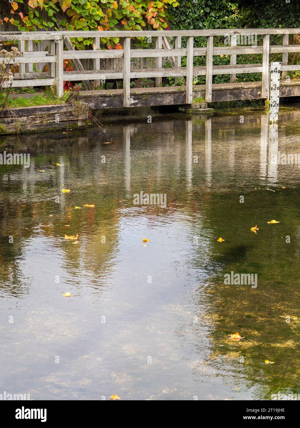 Warnborough Mill Ford, River Whitewater, North Warnborough, Hampshire ...