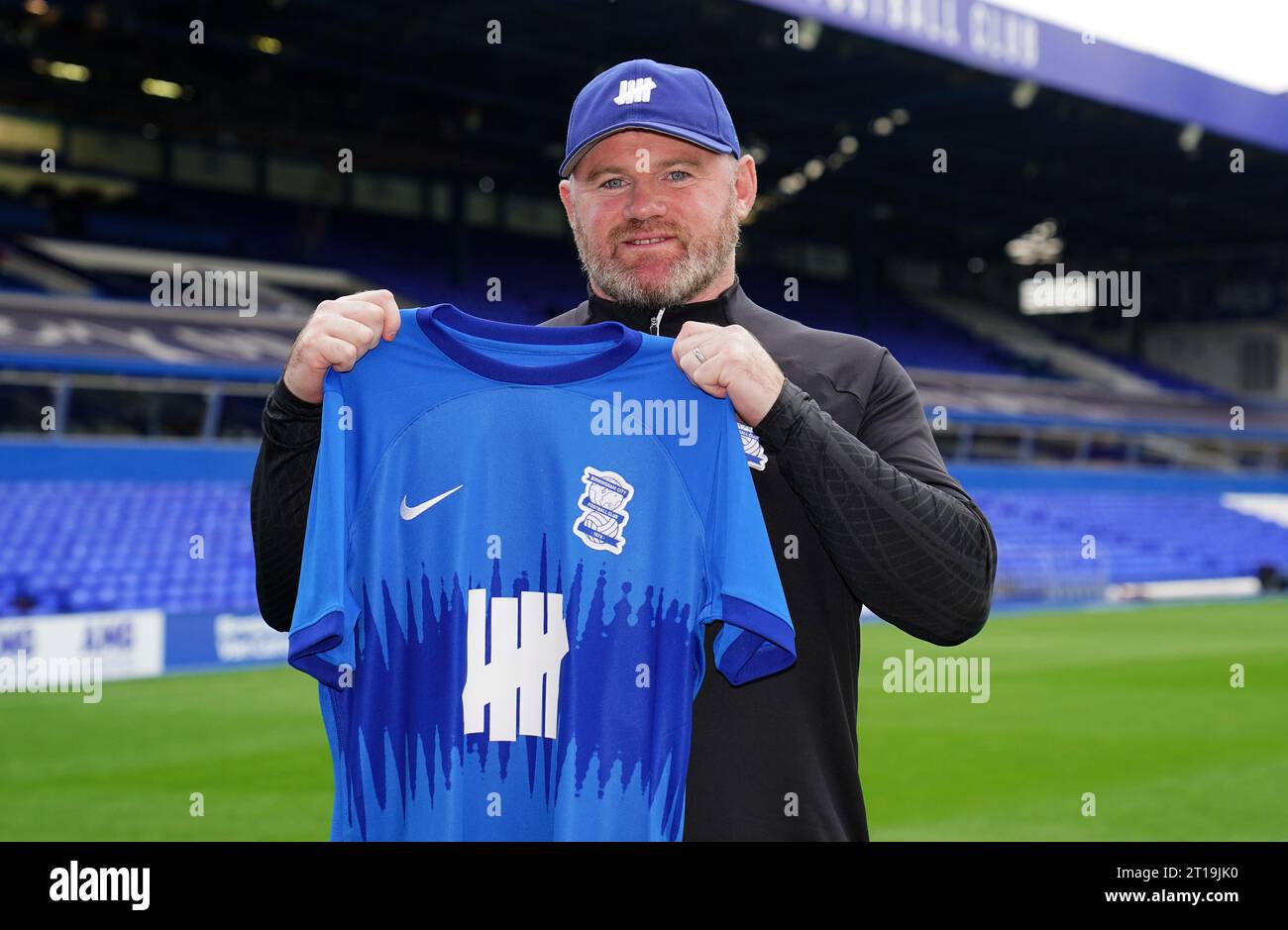 New Birmingham City manager Wayne Rooney during his unveiling at St ...