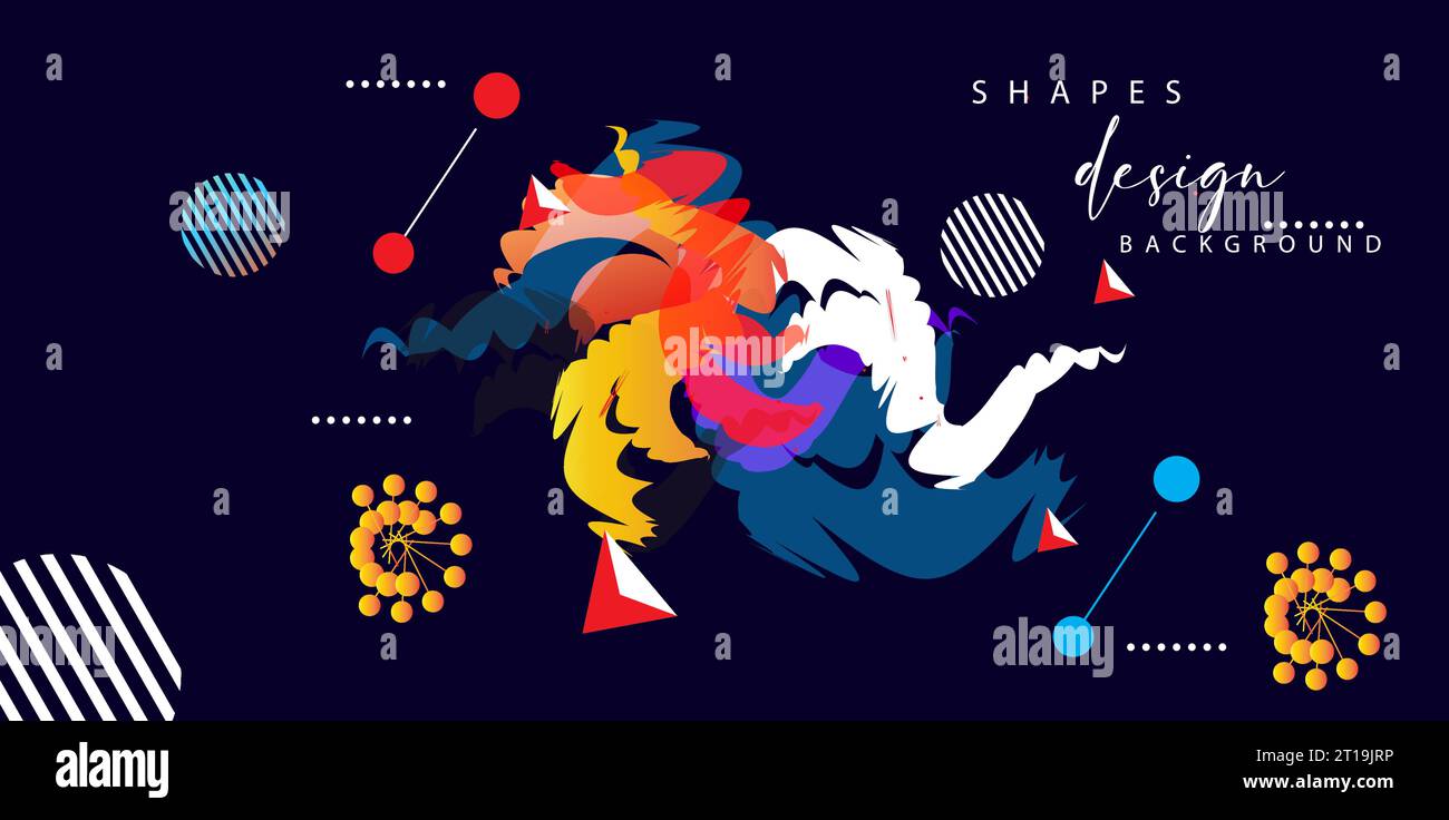 Abstract colorful background design for commercial use Stock Vector ...
