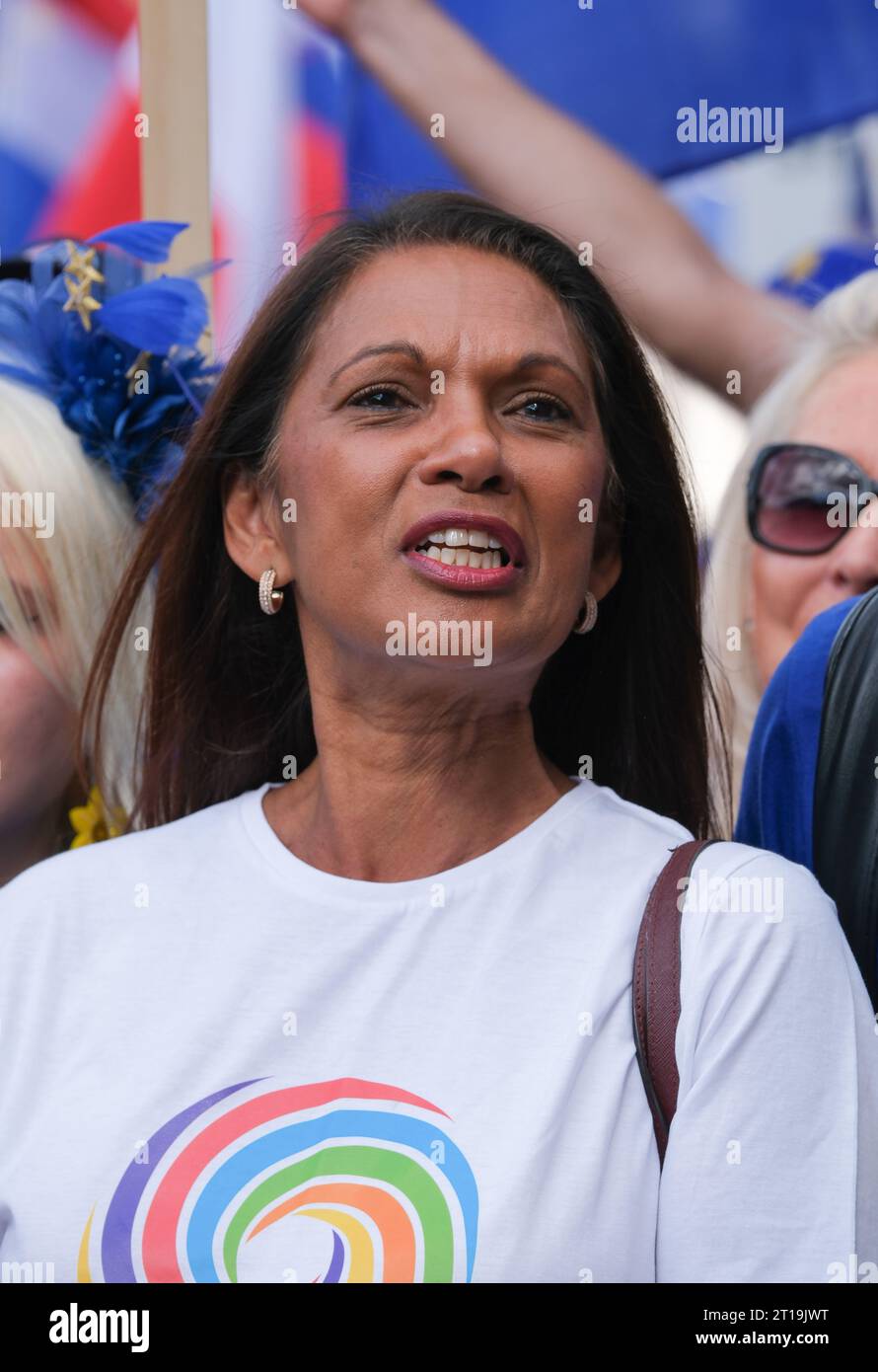 London, UK. 23rd September 2023. Gina Miller founder of the True and ...