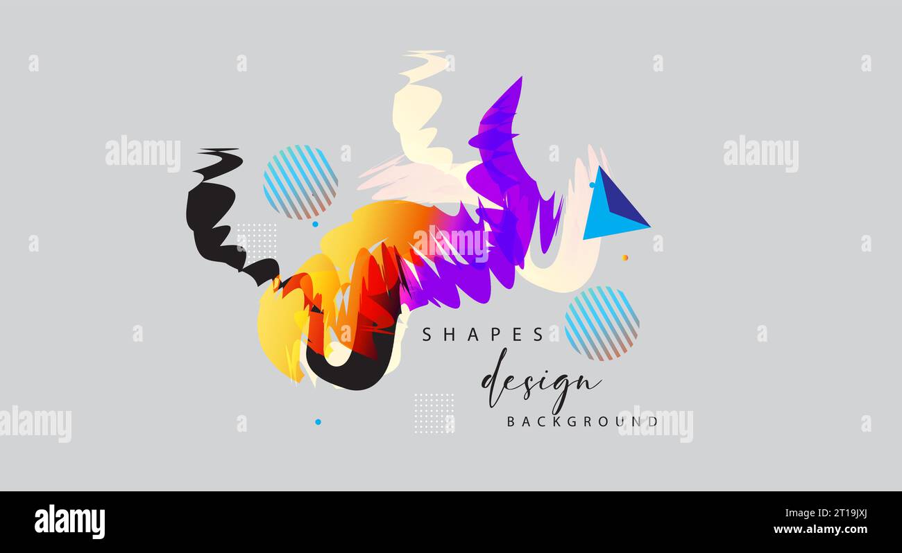 Abstract colorful background design for commercial use Stock Vector ...